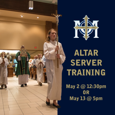 Mandatory Altar Server Training Meeting – Saint Matthew Catholic Church
