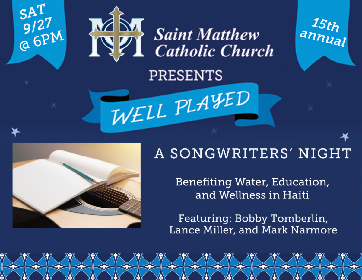 Well Played: A Songwriters’ Night Sponsorship Information 2025 – Saint ...